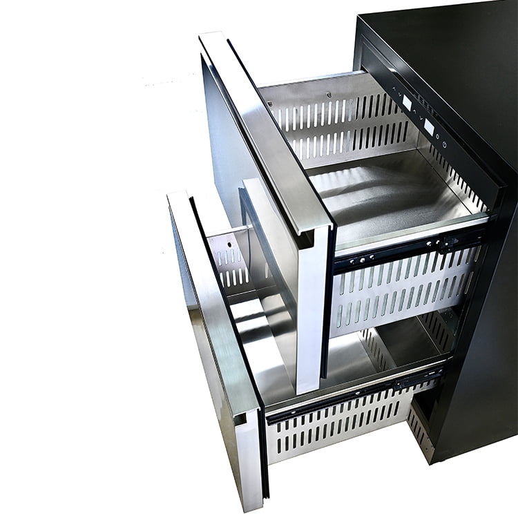 Sunnai Stainless Steel Fruit Beverage Outdoor Double Drawer Fridge - Sunnai